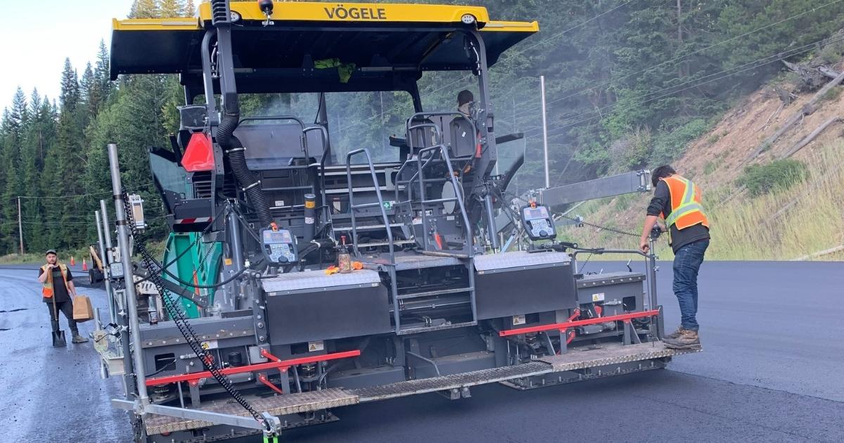 Highway 3 paving project complete // Dawson Construction